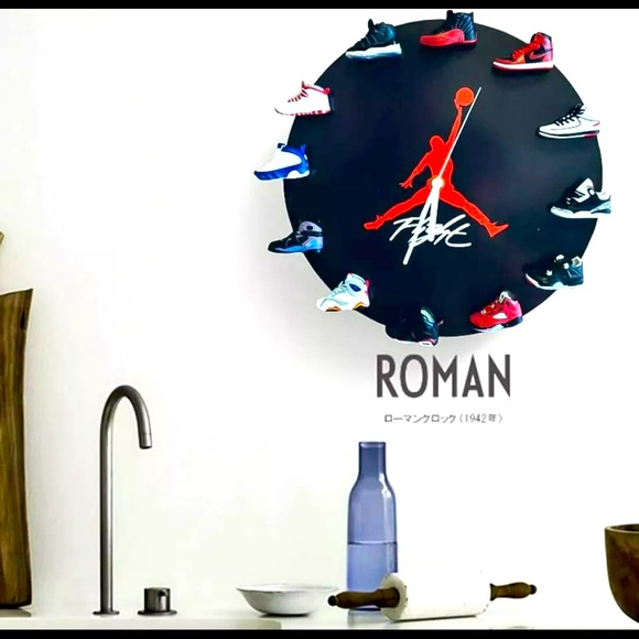 Other | Air Jordan Clock With Removable Pieces | Poshmark